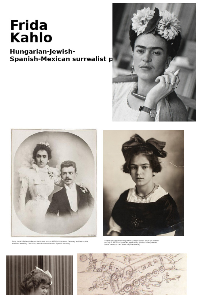 Frida Kahlo: Early Life and Challenges | PDF