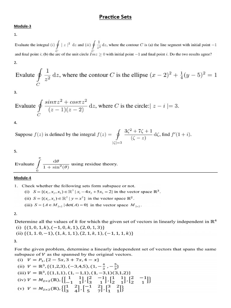 Practice Sets For CAT2 | PDF