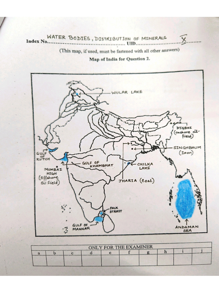 Map Set 2 (Class 10) - 1 | PDF