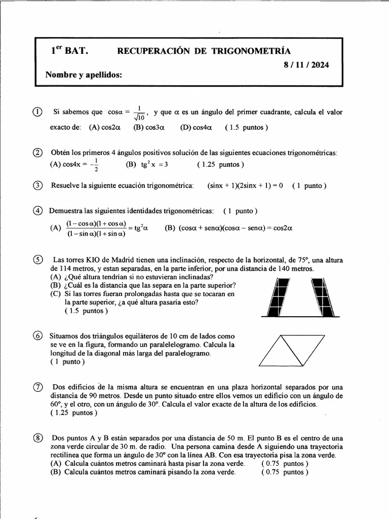 2024-2025 MAT1 R1 | PDF