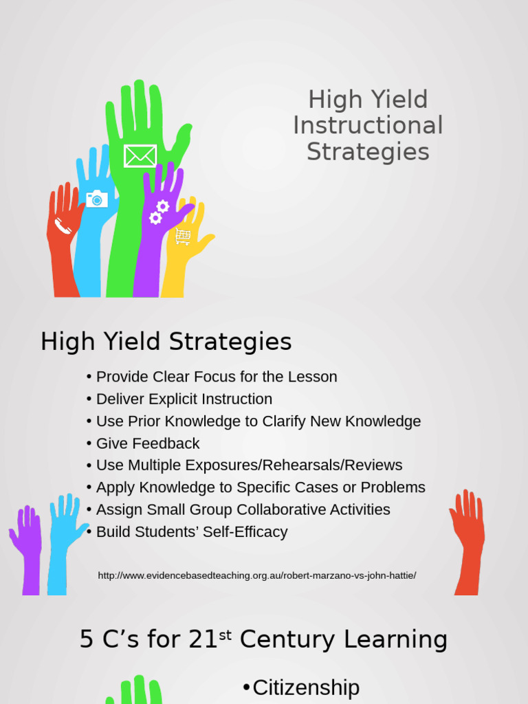 8 High Yield Strategies, PBA, 5Cs Training | PDF
