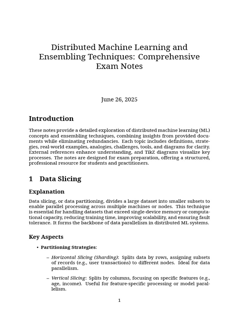 DML_Final | PDF | Load Balancing (Computing) | Parallel Computing