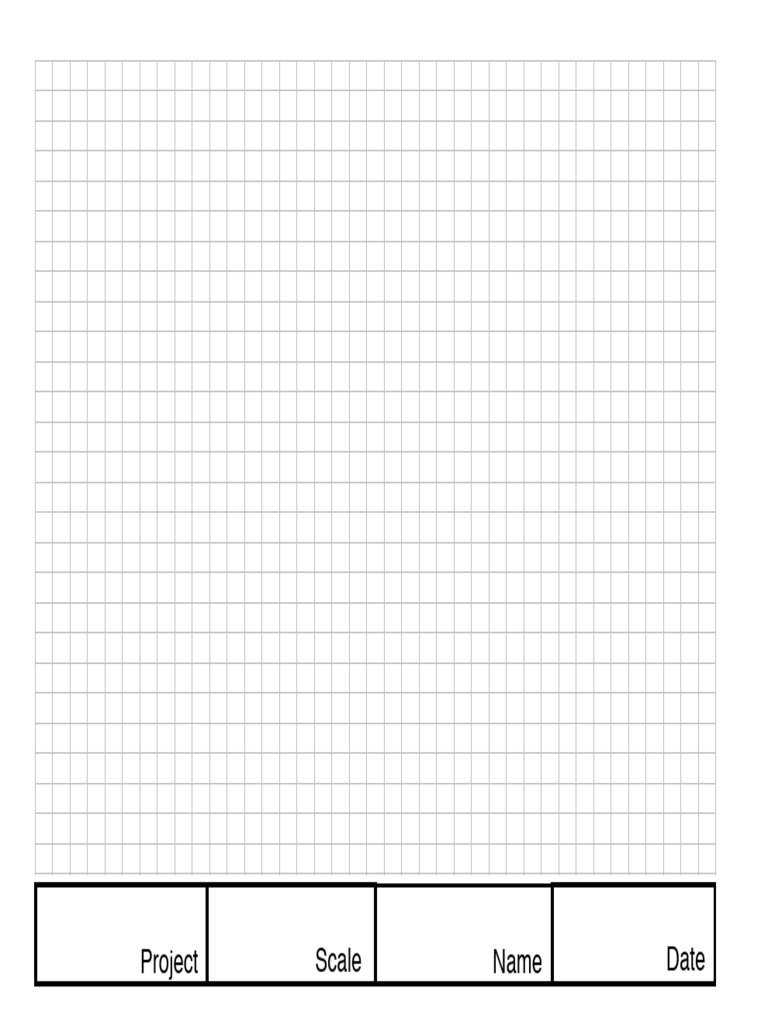 Graph Paper Handout For Woodshop | PDF