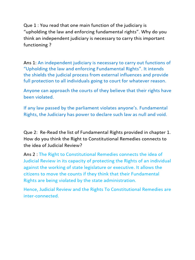 Chapter 5v Civics | PDF