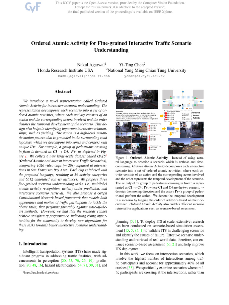 Agarwal Ordered Atomic Activity For Fine-Grained Interactive Traffic ...