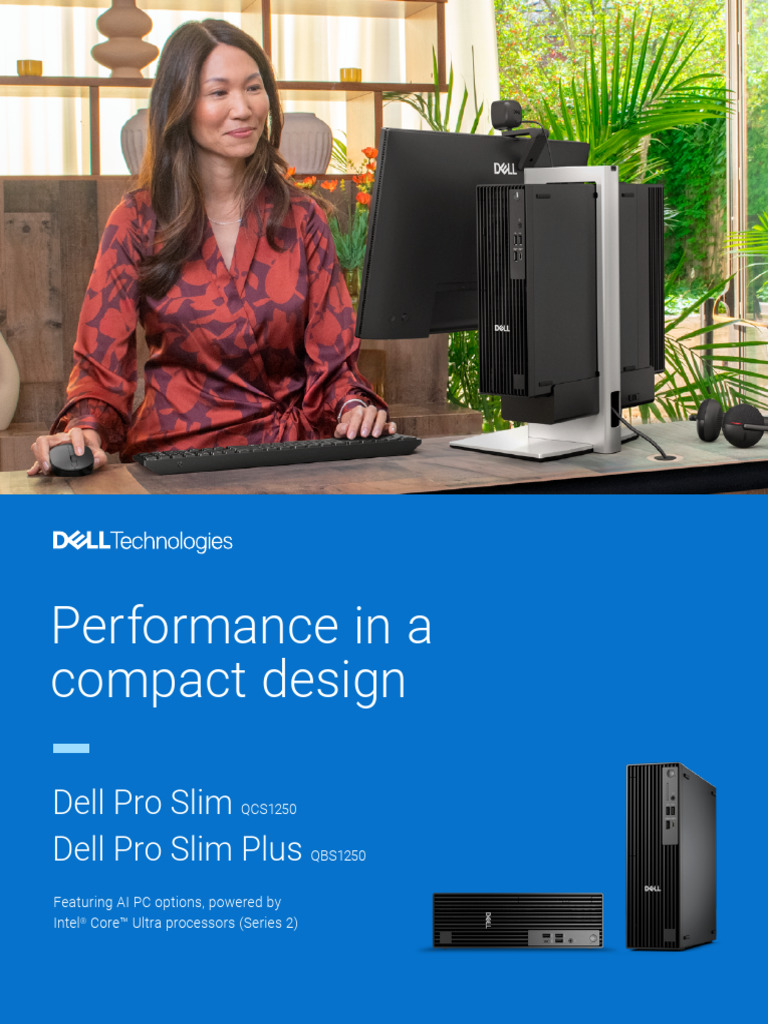 Dell Pro Slim QCS1250 Overview | PDF | Graphics Processing Unit ...
