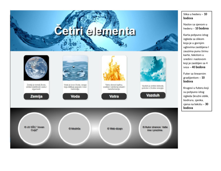 Vjezba Za Ocjenu 1 | PDF