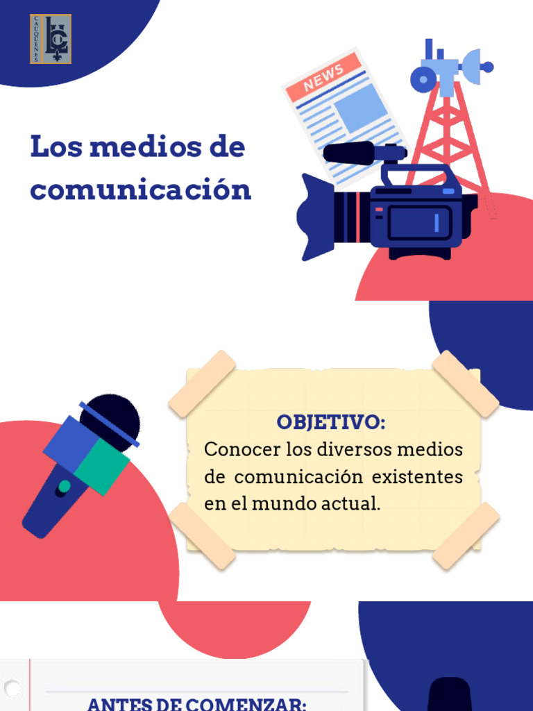 Medios Masivos de Comunicación.pptx | PDF | Comunicación | Medios de comunicación en masa
