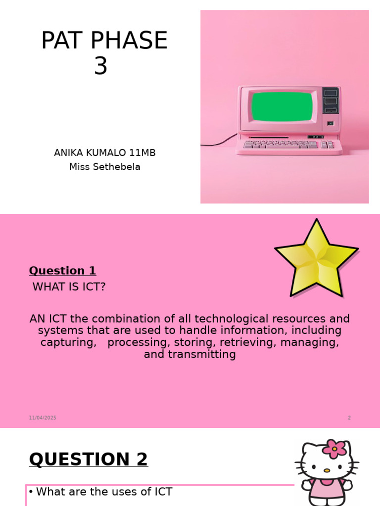 Understanding ICT: Uses, Challenges, and Concepts | PDF | Educational ...