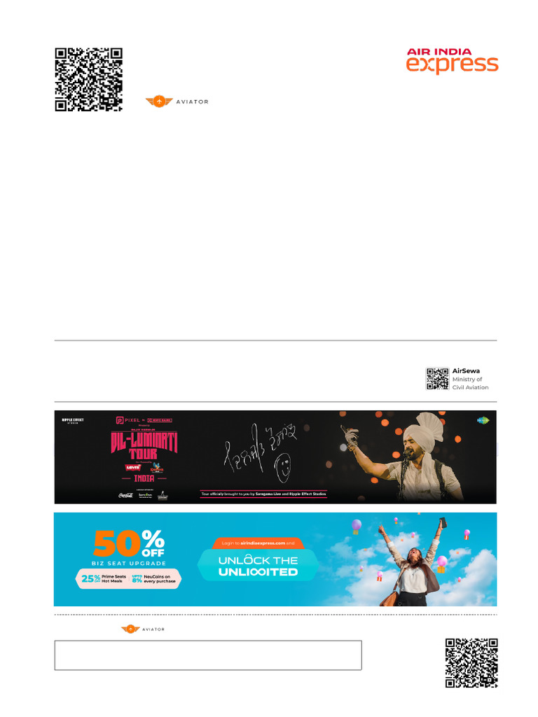 Boarding Pass (BLR BOM) | PDF