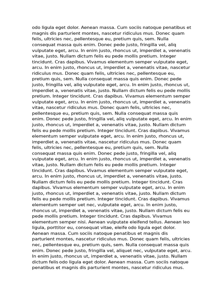 Odo Ligula Eget Dolor12 (4) ZC | PDF