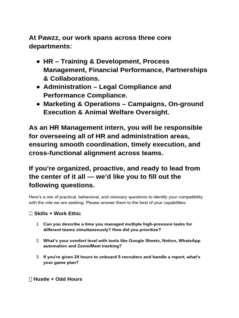 Pawzz Document | PDF | Business