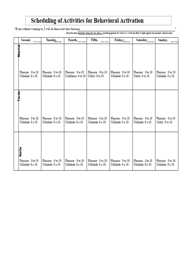 Behavioral Activation | PDF