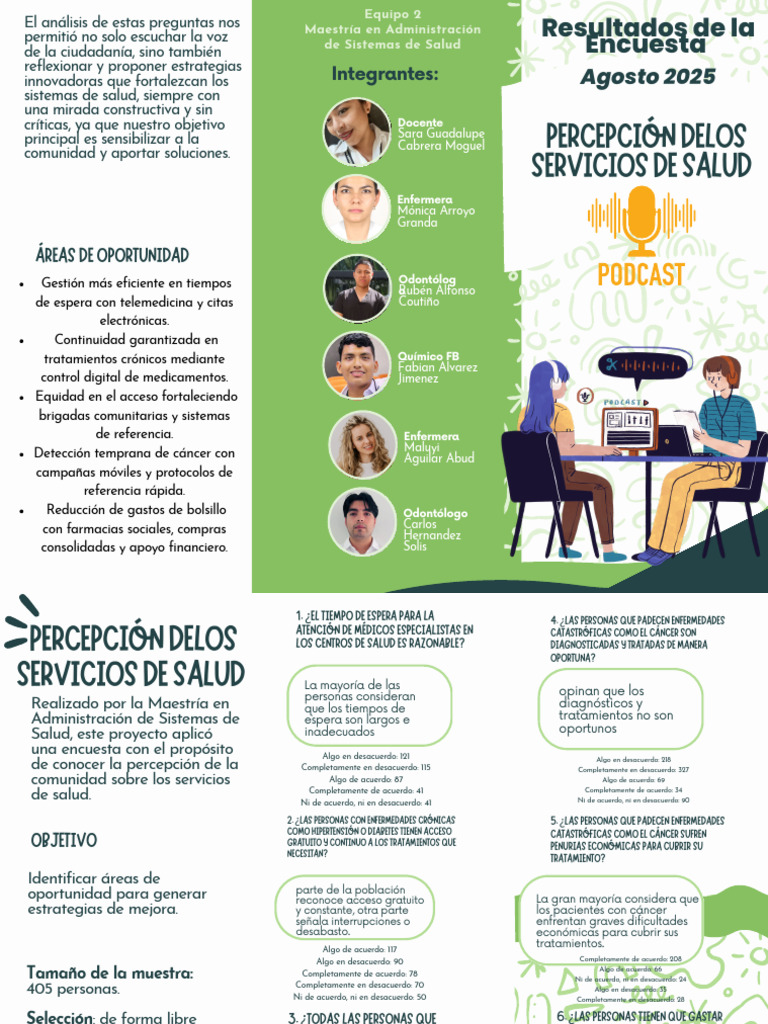 Tríptico Servicios de Salud | PDF | Medicina CLINICA | Ciencias de la Salud