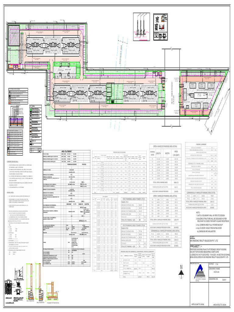 66 KVA H.T Line Site Plan Details | PDF