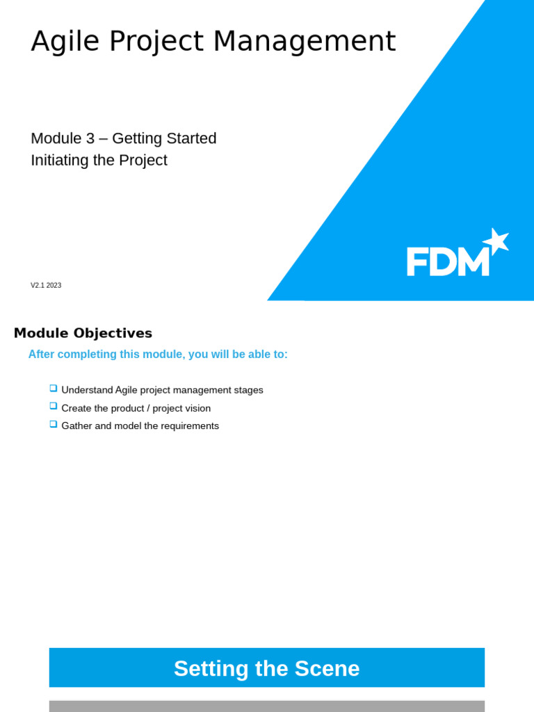 Agile Project Management: Project Initiation | PDF | Use Case | System