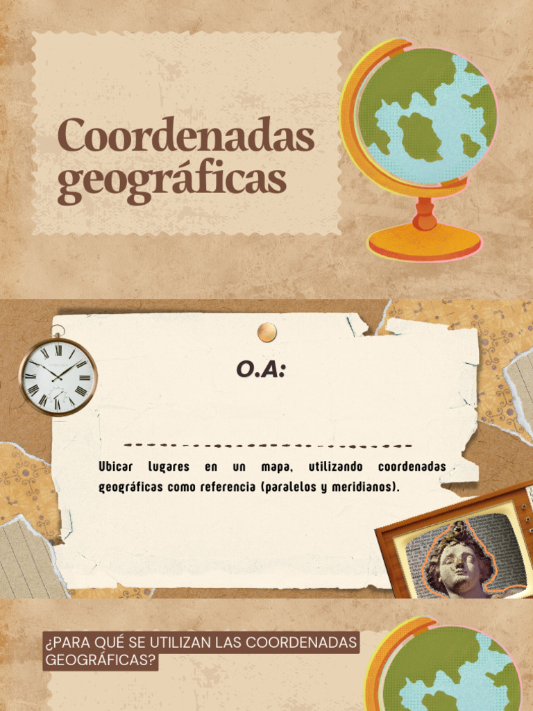 Leccion 1 Clase 3 Coordenadas Geograficas | PDF