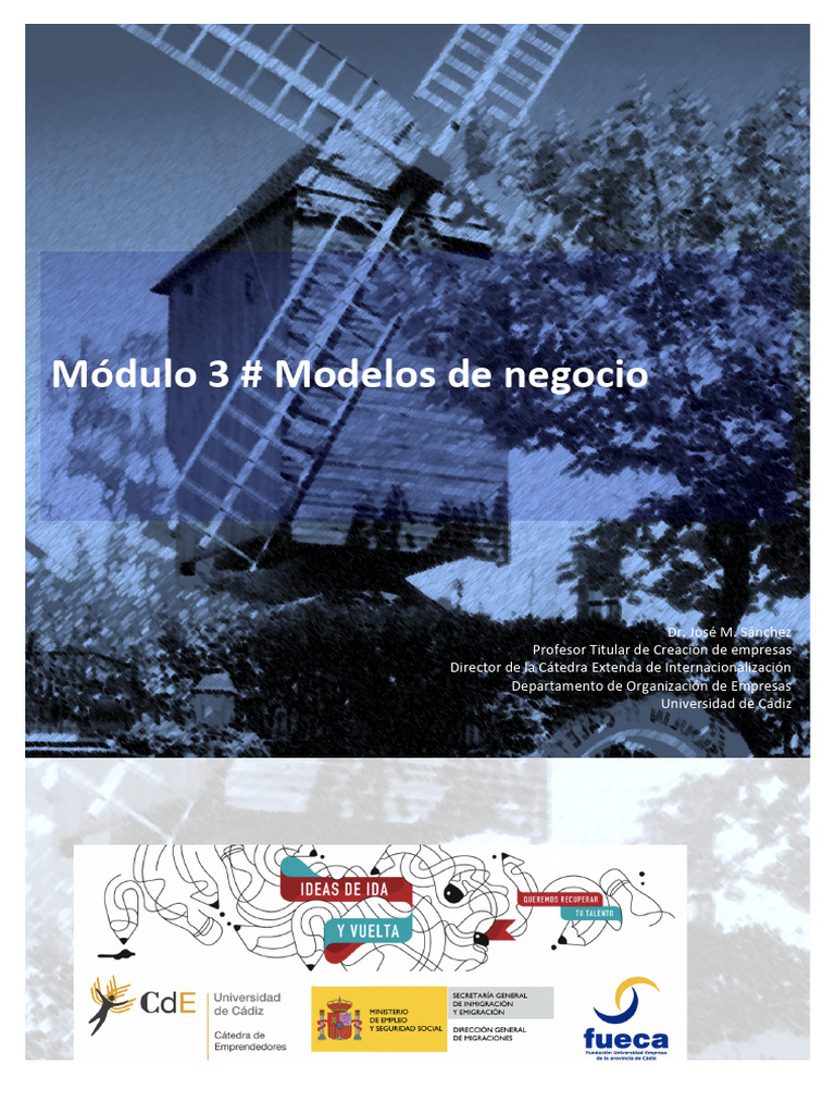 Módulo 03 I2v - Canvas Ver02 - P | PDF | Producto (Negocio ...