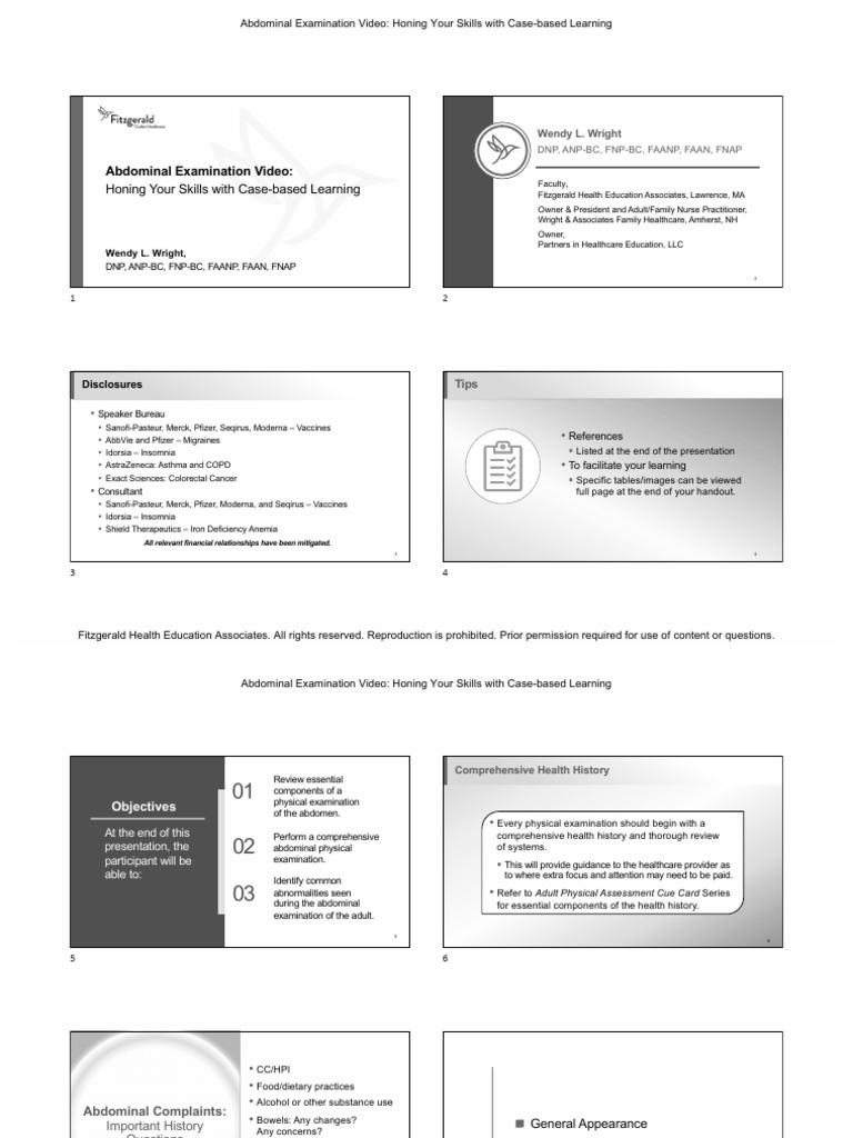 FHEA Abdomen | PDF | Pulse | Abdomen