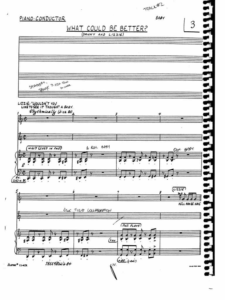 What Could Be Better - Baby - PV Score | PDF