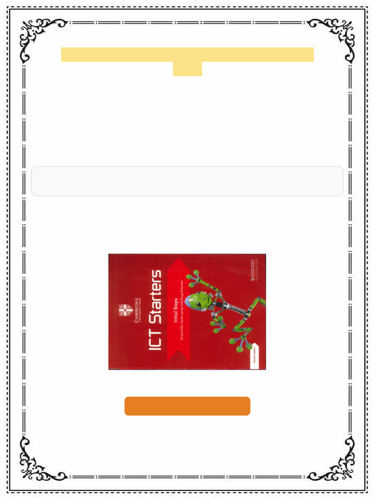 ICT Starters Initial Steps 4th Edition Victoria Ellis online reading | PDF