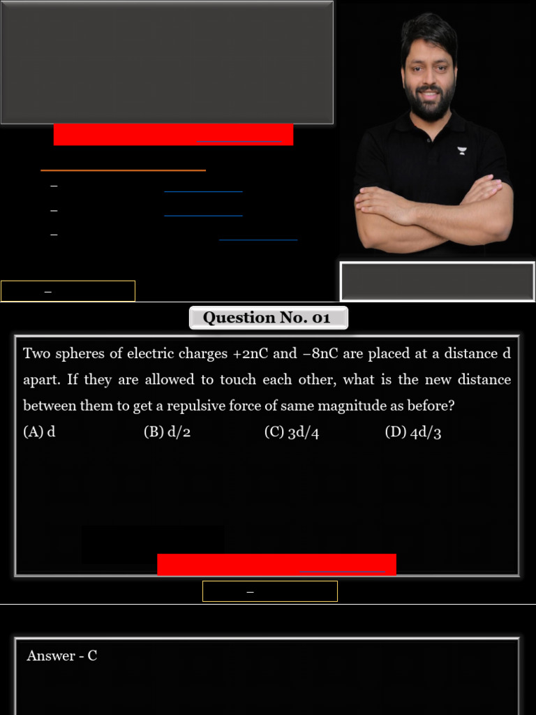 12th Physics Revision Questions for JEE | PDF | Electronvolt | Series ...