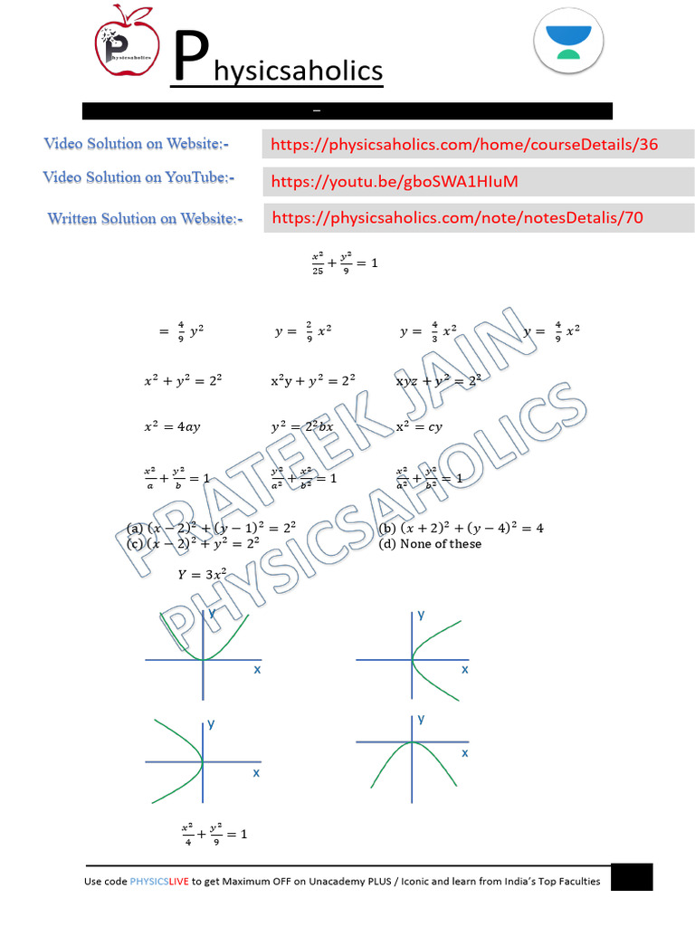 Basic Math DPP: Geometry Curves Quiz | PDF | Euclidean Geometry ...