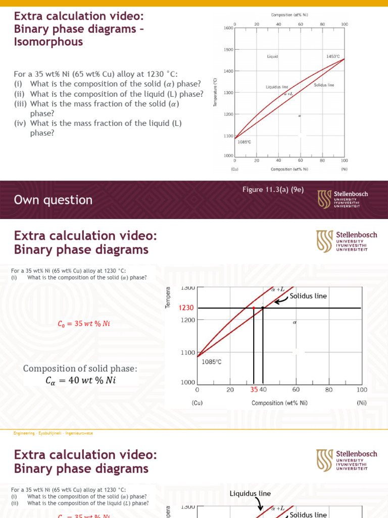 Binary Phase Diagrams Calculations | PDF | Materials | Metals
