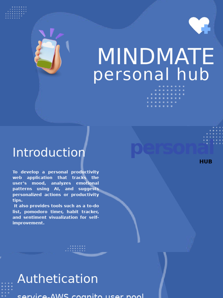 MindMate: AI Mood Tracking Hub | PDF