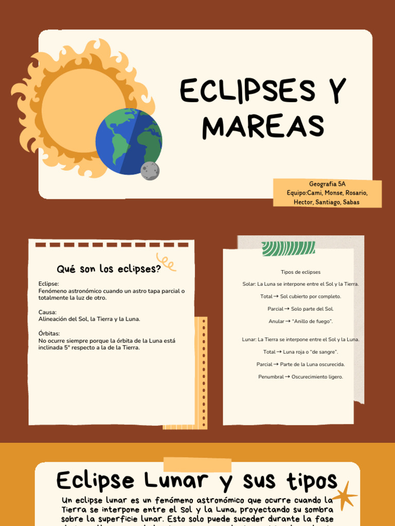 Eclipses y Mareas PDF | PDF | Eclipse | Marea