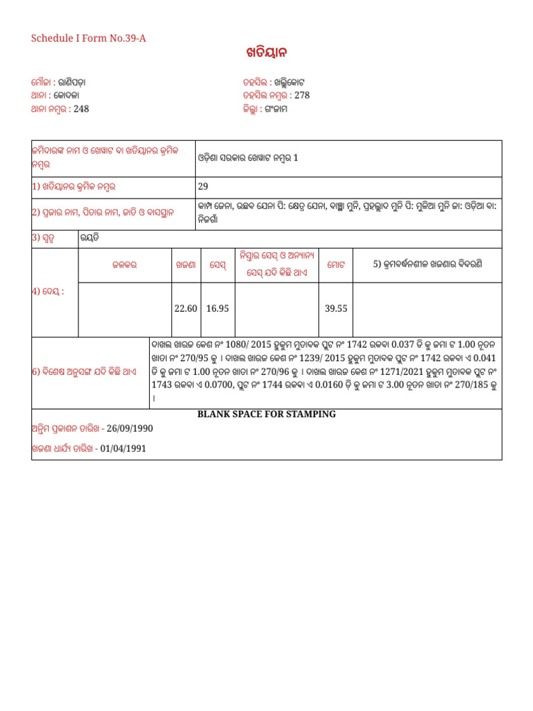 Rakesh Home Plot | PDF