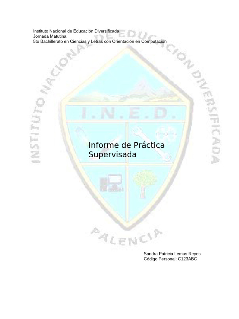 Modelo Caratula Practica 2025 | PDF