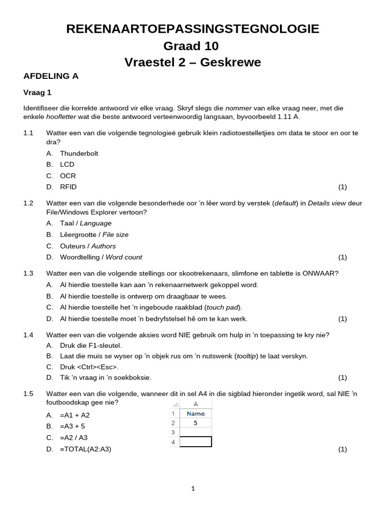 RTT Gr10 Teorie | PDF