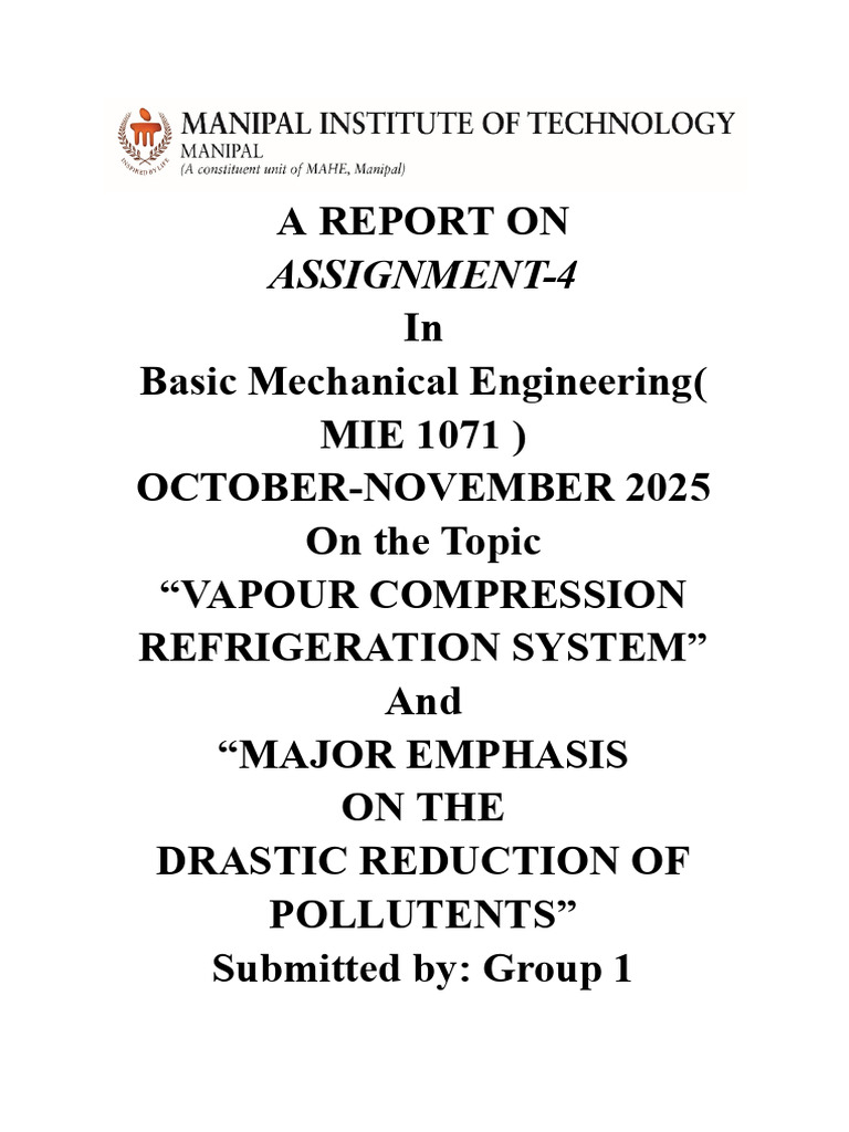 Bme Assignment | PDF | Exhaust Gas | Polycyclic Aromatic Hydrocarbon