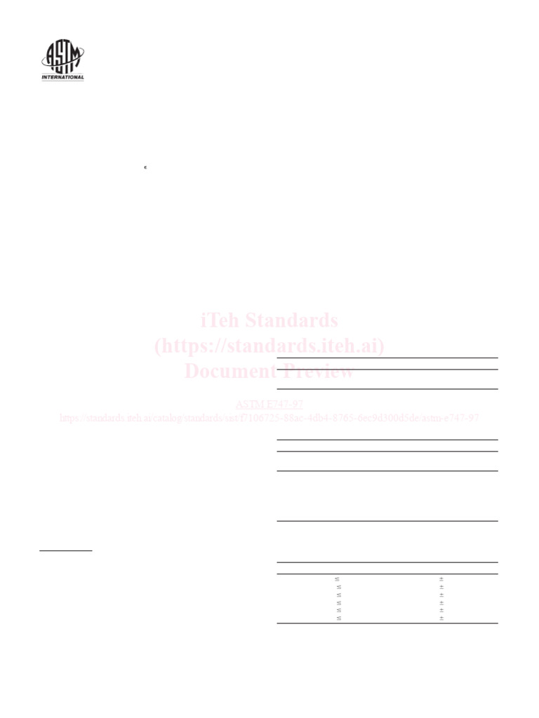 Iqi Astm E747 97 | PDF | Materials