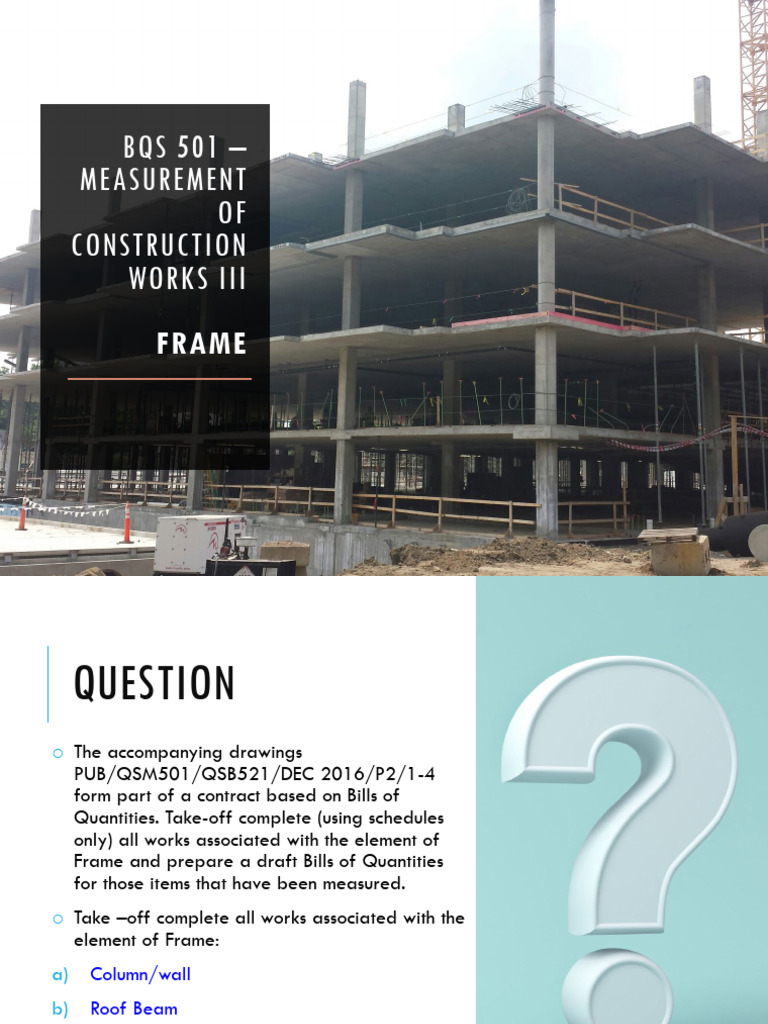Bqs501 - Frame Example (WMN) | PDF | Beam (Structure) | Civil Engineering