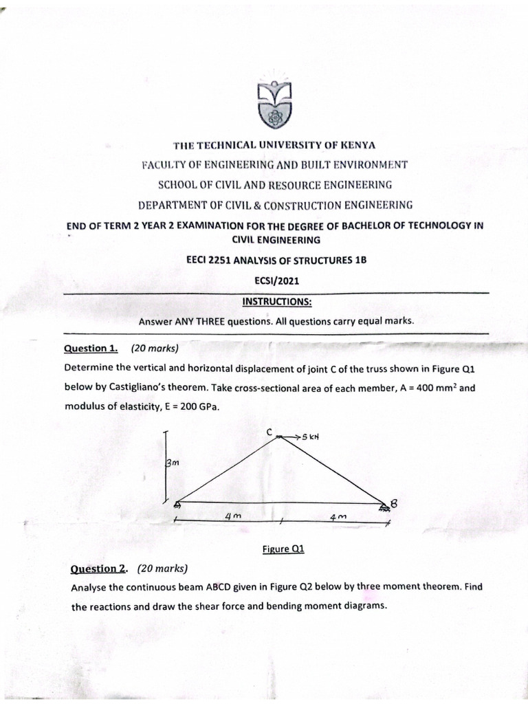 Analysis 1b Past Paper | PDF