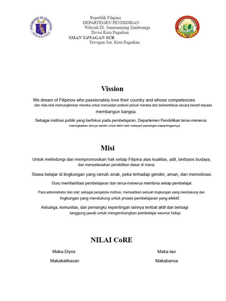 Header Laporan Naratif | PDF