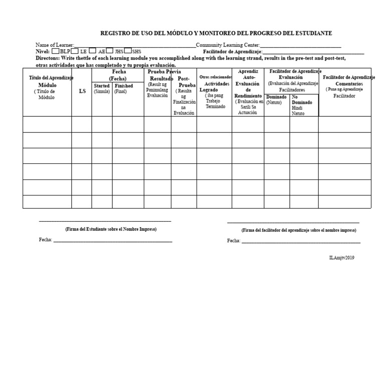 Formulario de Evaluación-4 - REGISTRO-DE-MÓDULOS-USO-Y-MONITOREO-DEL-PROGRESO-DE-LOS-ALUMNOS | PDF