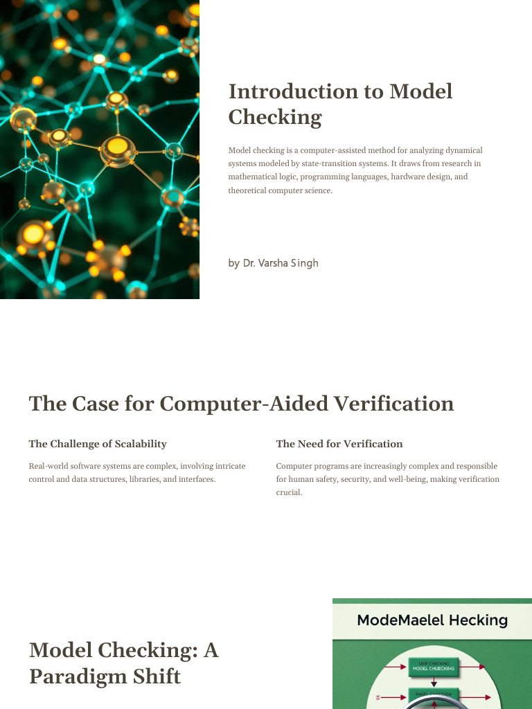 Introduction To Model Checking | PDF | Formal Verification | Mathematical Logic