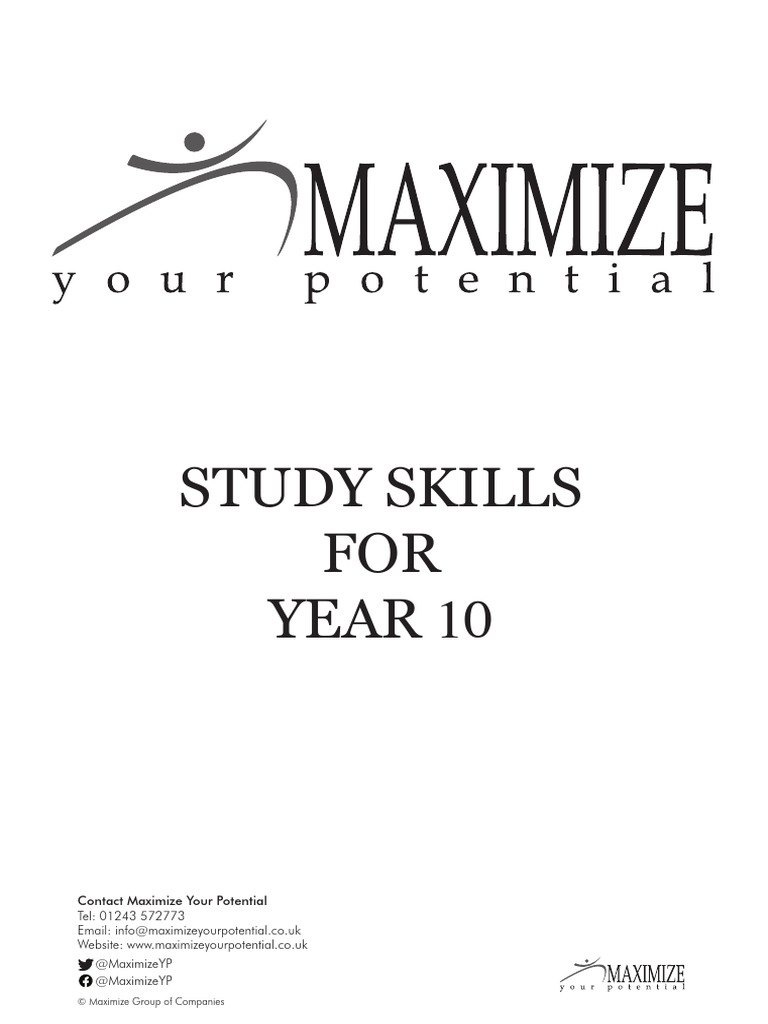 Effective Study Skills for Year 10 | PDF | Climate Change