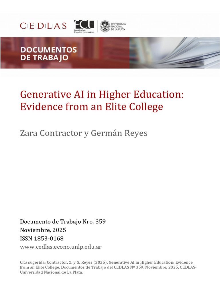 Generative AI in Higher Education | PDF | Artificial Intelligence ...