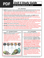 APES Unit 8 Exam Review Packet | PDF | Water Pollution | Water Quality