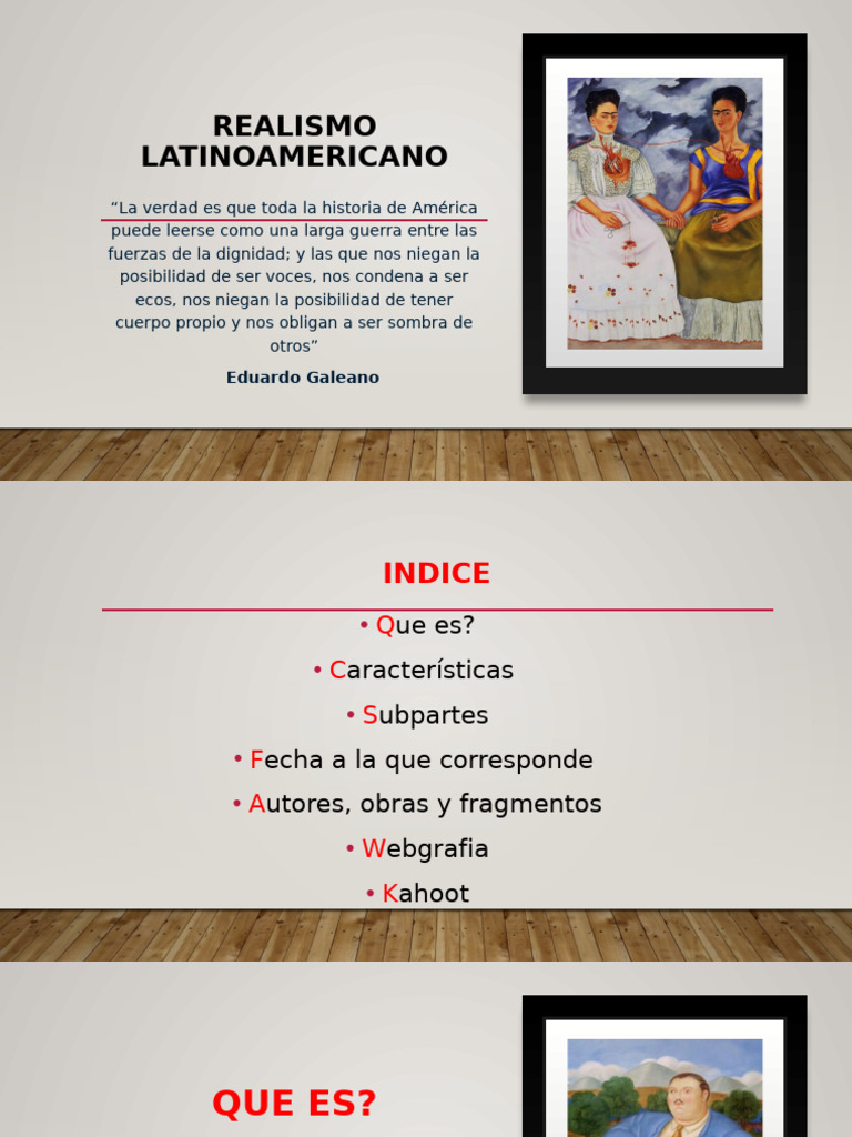 Realismo Latinoaméricano | PDF