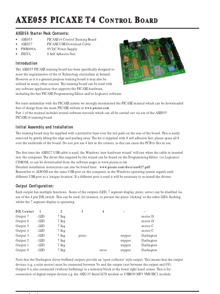 Axe 055 | PDF | Computer Hardware | Switch