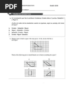 3rd Grade STAAR Math Practice Test | PDF | Shape | Area