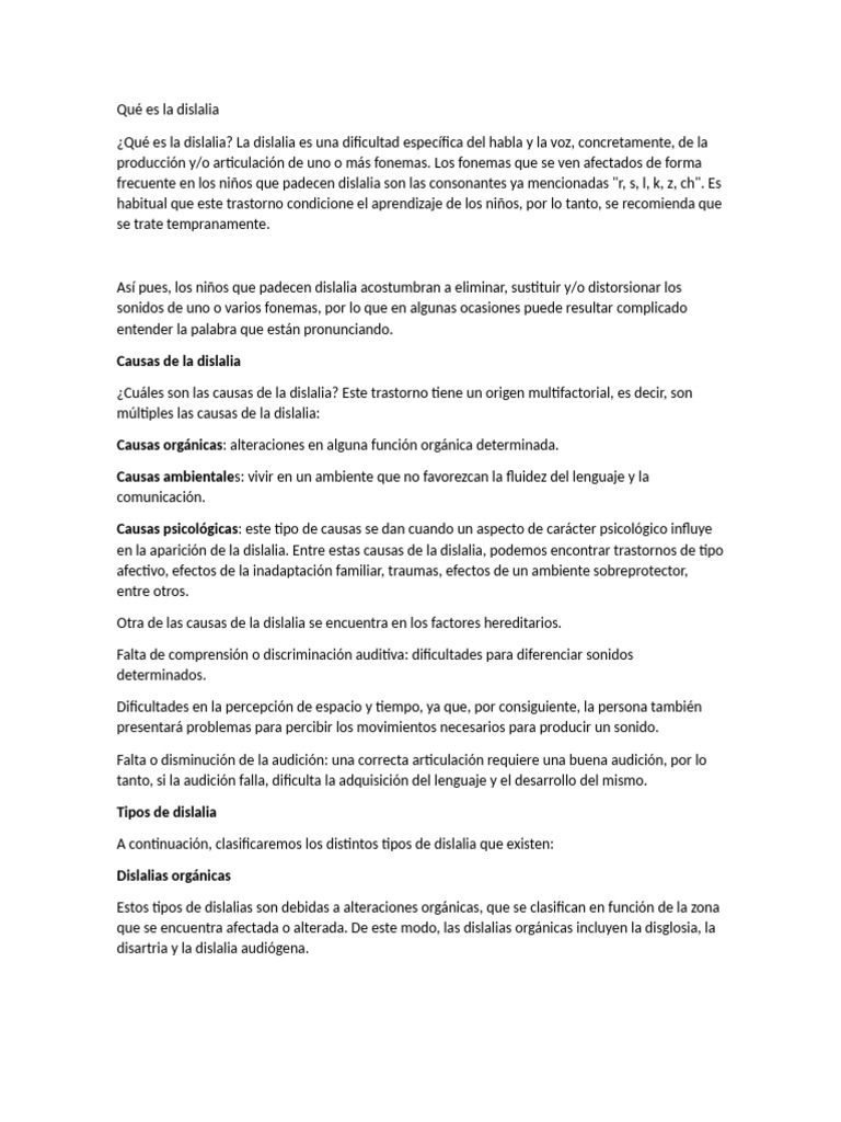 Dislalia Pdf