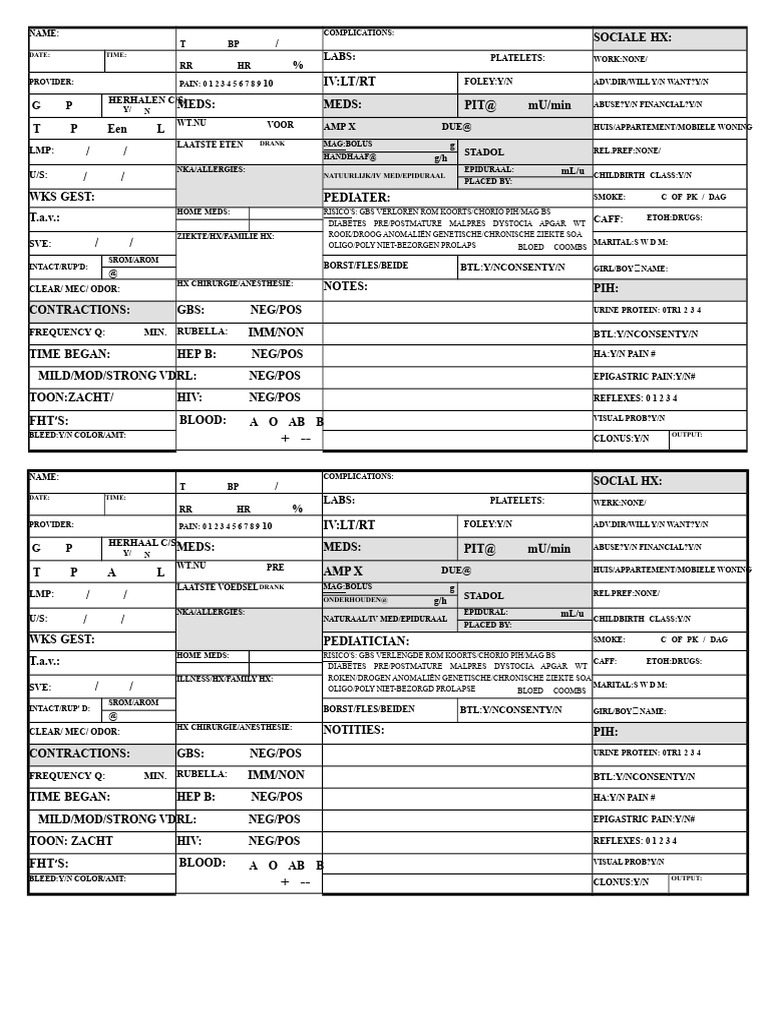 LDRP Rapportblad | PDF