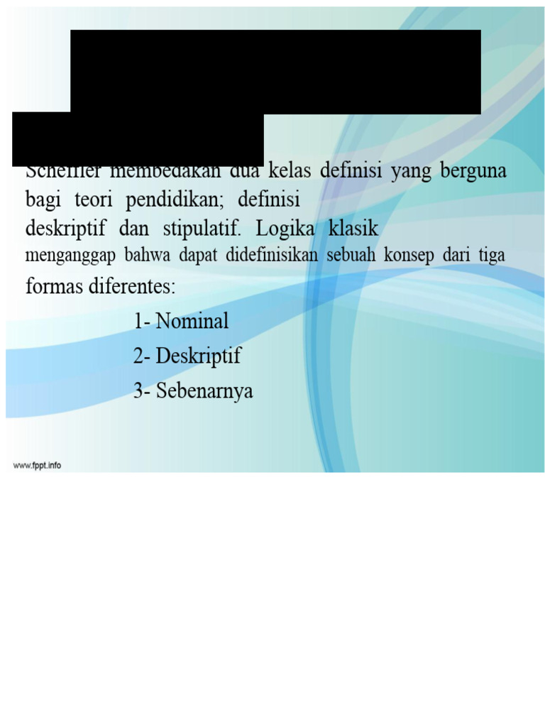 Definisi dan Proses Pendidikan | PDF