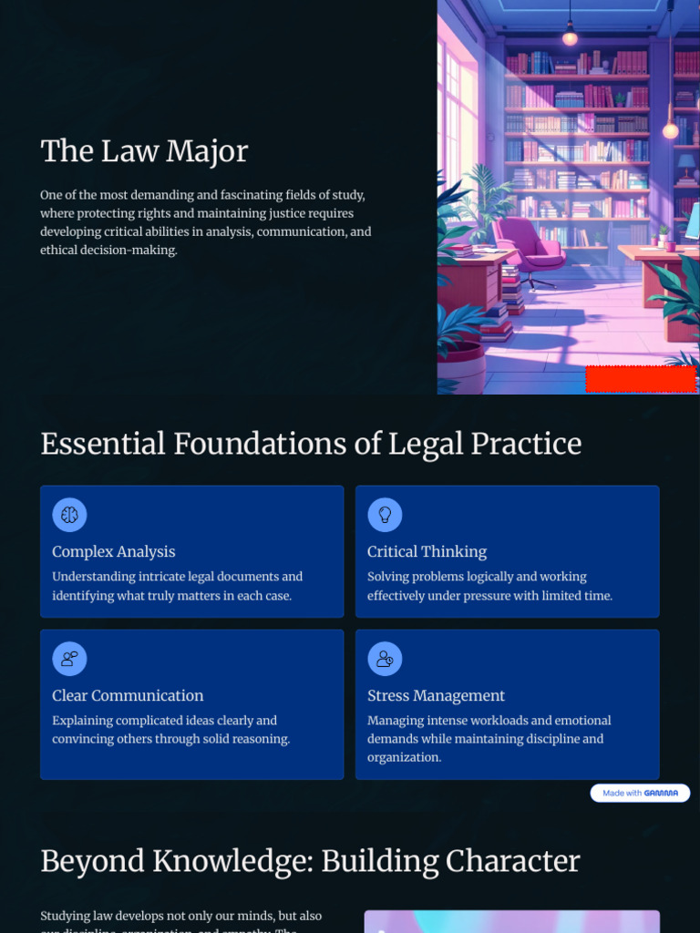 The Law Major | PDF